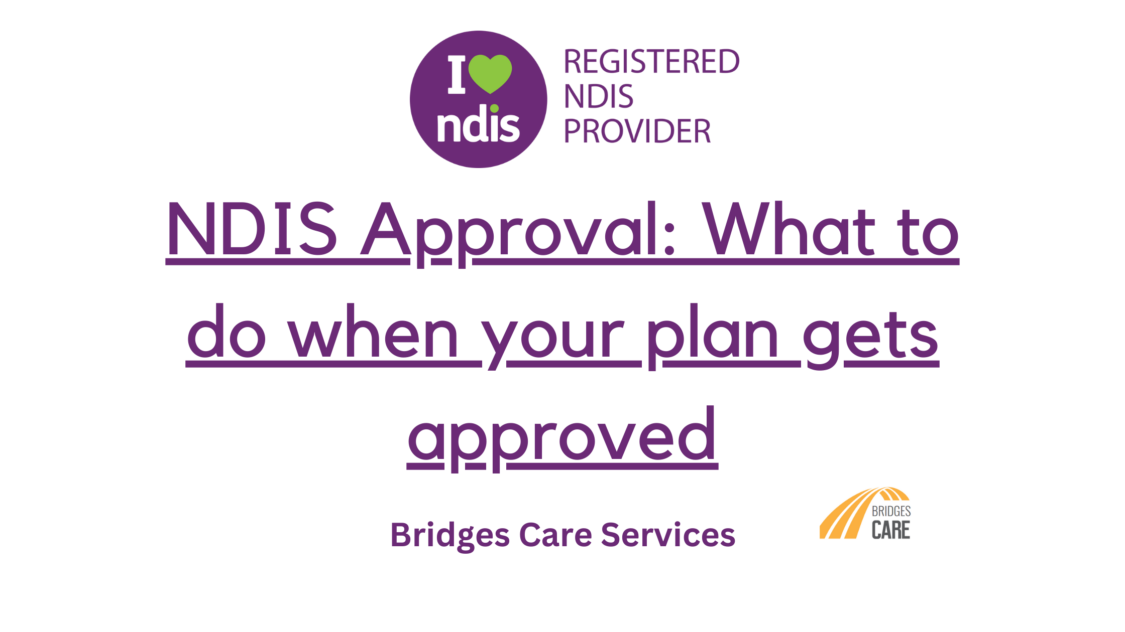 NDIS Approval: What to do when your plan gets approved