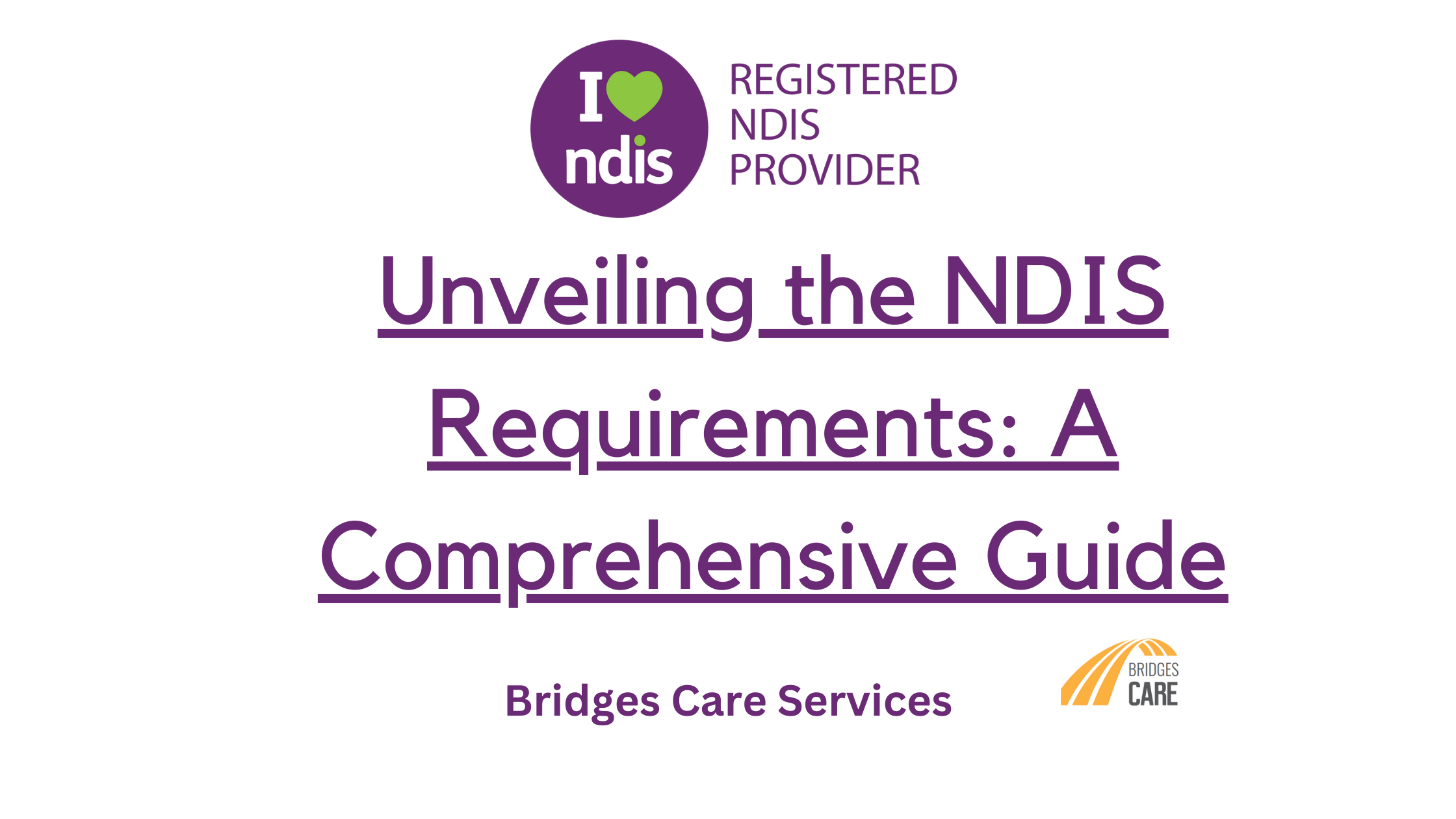 Unveiling the NDIS Requirements: A Comprehensive Guide